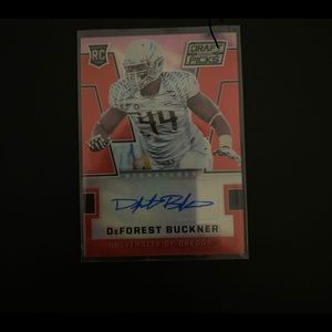 Other | Rookie Card Autograph From Deforest Bunker | Poshmark